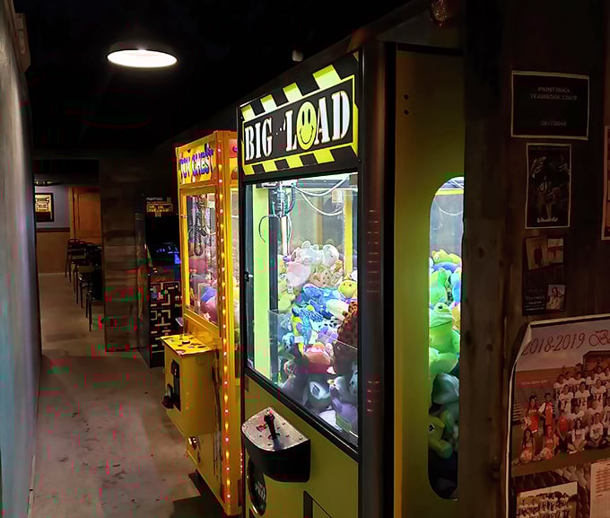 Even a steak shrine needs diversions&mdash;the arcade corner offers entertainment while you digest what might be the best meal of your life.