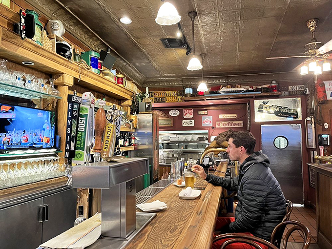 The bar&mdash;where stories flow as freely as the drinks, and regulars have claimed their stools through decades of San Francisco history.