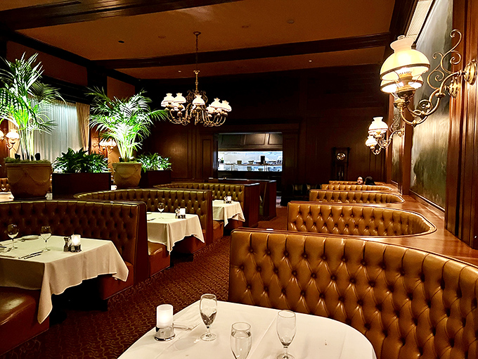 Those leather booths have witnessed more anniversary dinners, promotion celebrations, and "I'm sorry" meals than a relationship counselor.