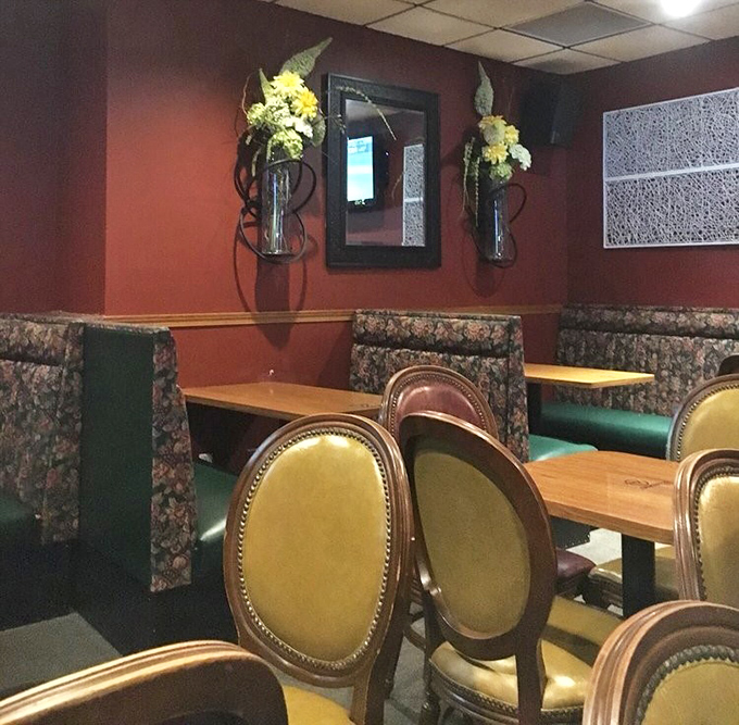 Booth seating that invites you to settle in for the long haul&mdash;because a proper supper club meal isn't a sprint, it's a marathon.