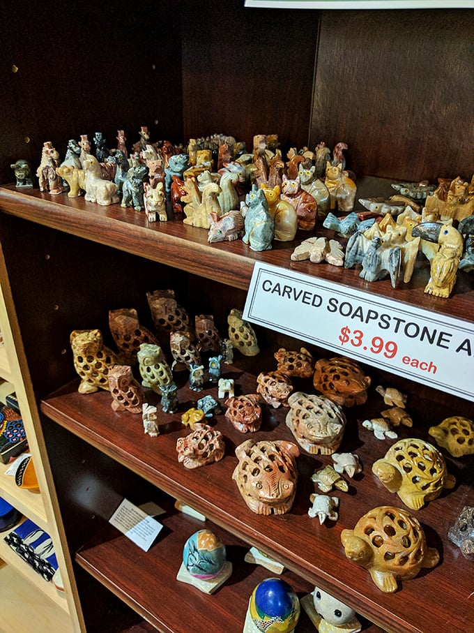 Tiny soapstone treasures that let you bring a piece of Amish craftsmanship home, proving the best souvenirs aren't always edible.