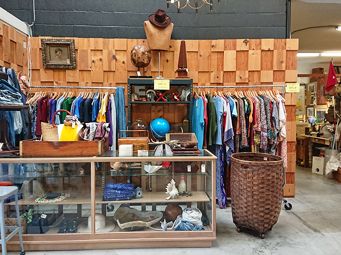 Fashion from another era hangs with pride, proving that yesterday's closet castoffs are today's vintage statement pieces worth hunting for.