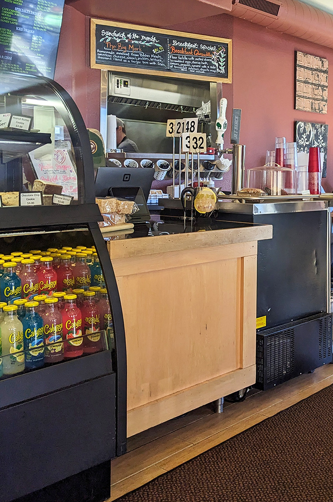 Where the magic happens&mdash;this counter has witnessed more cheese-induced joy than most therapists see in a lifetime.