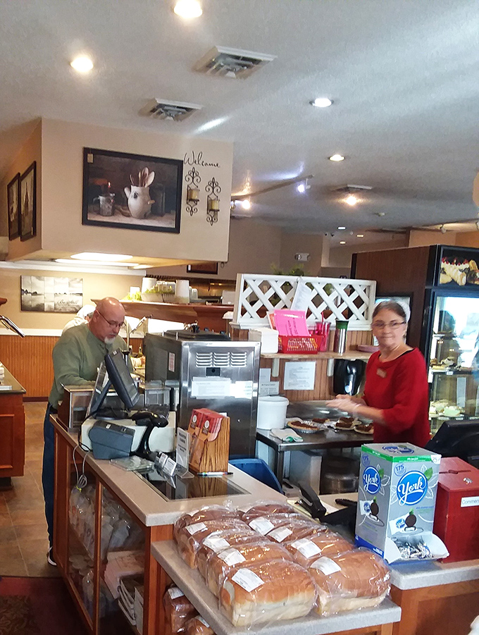 Behind every great country restaurant is a counter like this&mdash;where fresh-baked goods await their destiny on your plate.