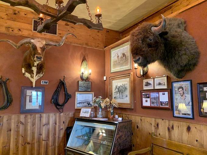 The taxidermy watching over your meal isn't judging your order&mdash;these walls tell stories of Arizona's ranching heritage with authentic Western charm.