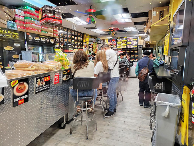 Where locals gather: This isn't just eating – it's a social institution where Miami life unfolds over plates of authentic food and neighborhood gossip.