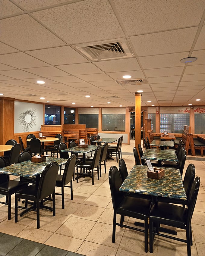 Tables awaiting the dinner rush &ndash; each one soon to become the setting for memory-making meals and inevitable debates about saving room for dessert.