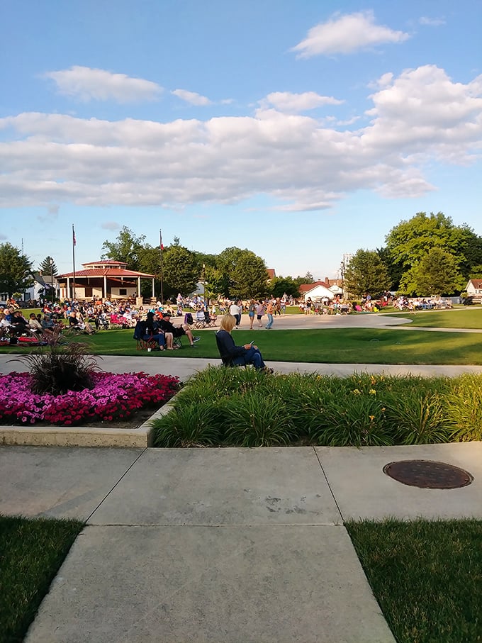 Community comes alive during Berne's summer concerts in the park. These gatherings transform strangers into neighbors faster than you can say "pass the potato salad."