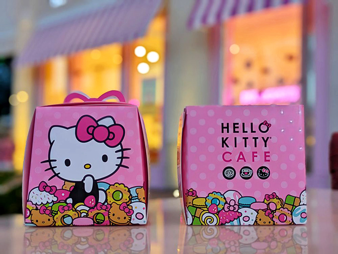 Take-home boxes so adorable you'll find yourself ordering extra just for the packaging. Marie Kondo would definitely approve of this kind of clutter.