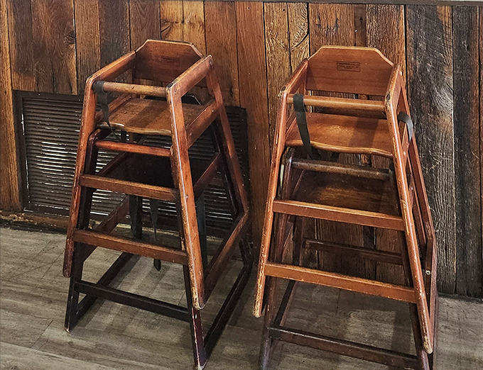 Even the high chairs have seen generations of future food enthusiasts get their first taste of authentic Latin flavors.