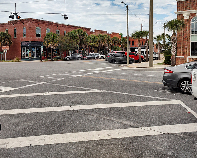 Brick buildings with character to spare line Apalachicola's historic district, where shopping for treasures becomes an architectural appreciation tour.