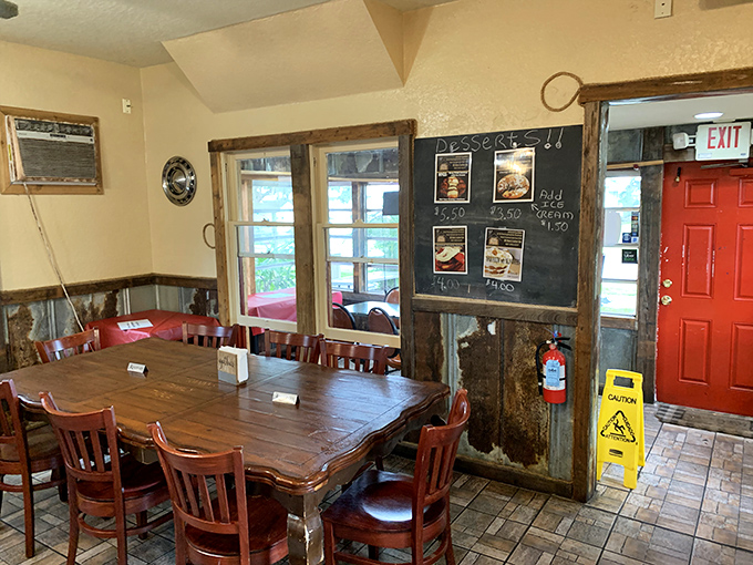 When your dining room feels like your favorite uncle's cabin, you know you've found authentic BBQ territory.