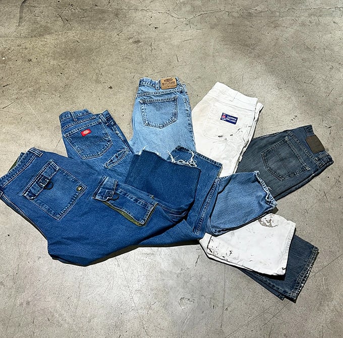 Denim for days, proving that good jeans never truly go out of style or fashion.