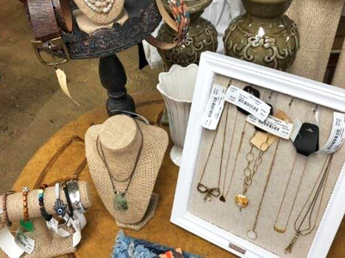 Jewelry displays that whisper "take me home." These delicate necklaces and bracelets offer instant character for less than your morning coffee habit.