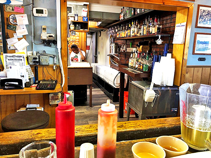 Behind the scenes, culinary artists work their magic, transforming fresh ingredients into comfort food gold.