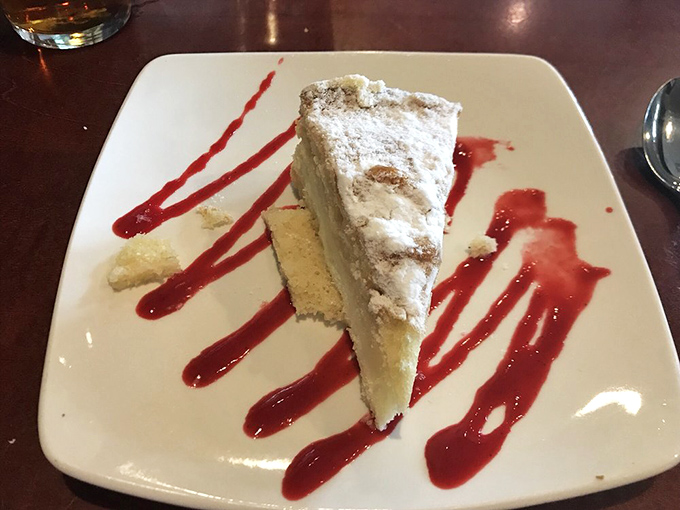 A slice of lemon cream cake that strikes the perfect balance between tart and sweet&mdash;like sunshine on a plate.