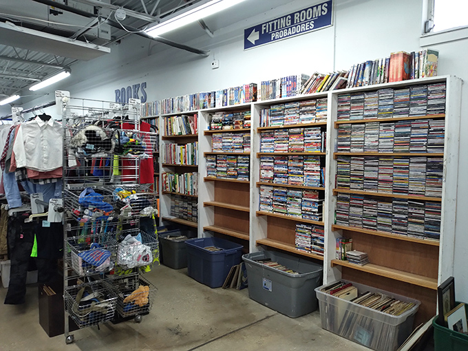 The media section: where forgotten bestsellers and DVD collections find new homes. Someone's completed "Game of Thrones" set awaits a viewer who won't be disappointed by the ending.