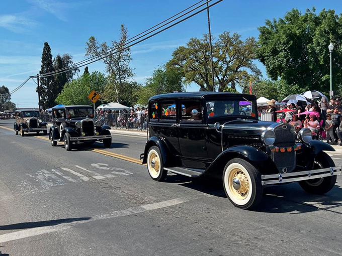 Classic car parades bring the community together, celebrating simpler times when chrome was king and gas was affordable.