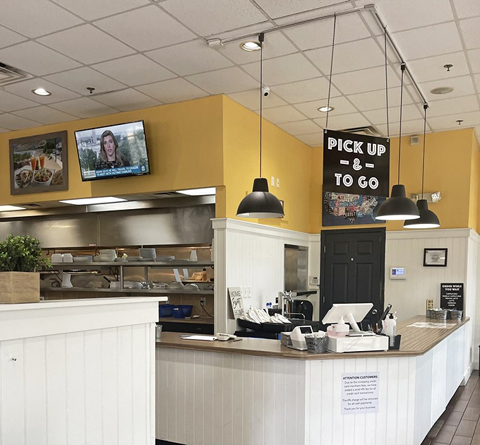 The pickup counter &ndash; where takeout dreams come true for those mornings when pants with real waistbands seem like too much commitment.