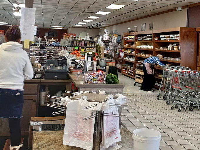 Where transactions become interactions. This isn't just checkout&mdash;it's the final act in a carefully choreographed food shopping experience.