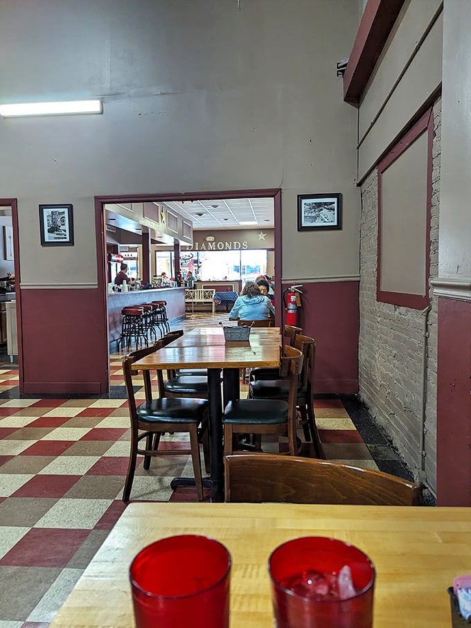 The banquet room where countless birthday candles have been blown out and morning meetings sweetened with pancakes. Every table has stories to tell.
