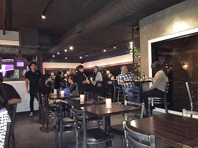 Where strangers become friends over shared barbecue enthusiasm. Notice how nobody's looking at their phones? That's the power of good food.