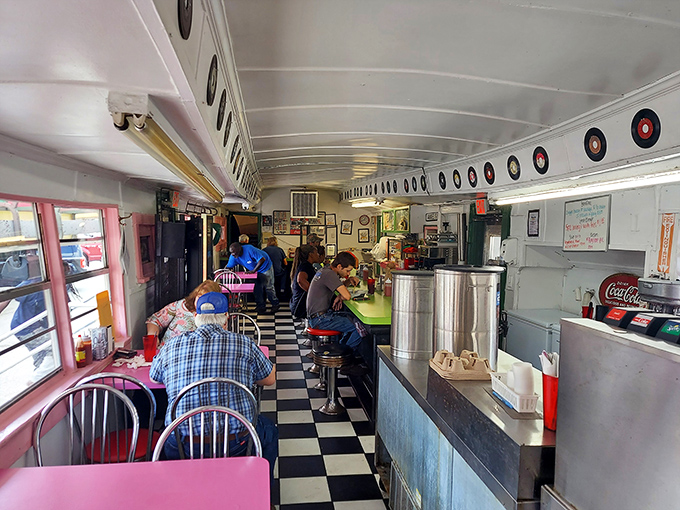 Not a Hollywood set but the real deal&mdash;where locals have been sliding into these seats for decades, sharing stories over coffee that never stops flowing.