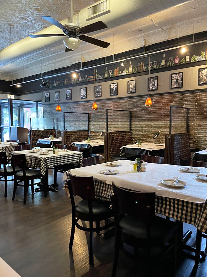 The dining room where memories are made. Those booth seats have witnessed countless first dates, family celebrations, and "I needed this" weeknight dinners.