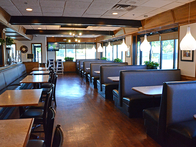 Booths designed for lingering conversations and second cups of coffee. Where "just five more minutes" turns into the best hour of your day.