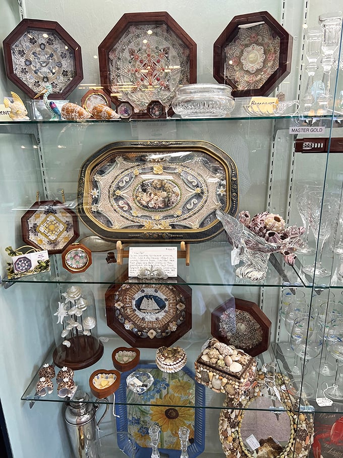 These seashell treasures aren't just decorative &ndash; they're tiny museums of craftsmanship where nature's designs meet human ingenuity.