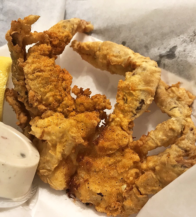 Soft shell crab&mdash;that magical moment when the sea meets the fryer and creates a crispy, tender delicacy that makes you wonder why you'd eat crab any other way. 