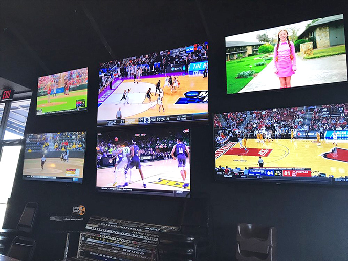Sports heaven with a side of comfort food &ndash; where every screen offers a different game and every seat promises a perfect view.