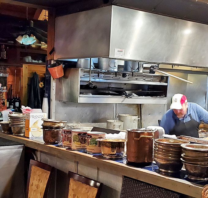 Friendly faces serving up smiles with every plate - hospitality that makes strangers feel like family instantly.