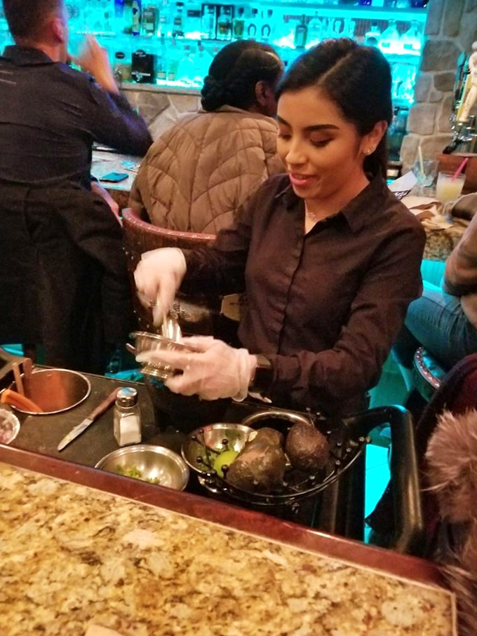Tableside guacamole preparation isn't just service&mdash;it's dinner theater. Fresh ingredients becoming something greater than the sum of their parts before your eyes.