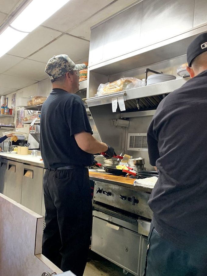 Behind every great diner is a team that knows exactly how many seconds make the perfect egg&mdash;these folks have it down to a science.