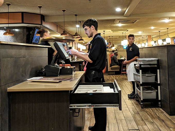Behind every great diner is a staff moving with the precision of a Swiss watch and the warmth of your favorite aunt's kitchen.