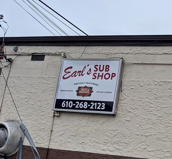 The sign says it all &ndash; premium meats and artisan cheeses. In the world of sandwich shops, this is the equivalent of a Michelin star.
