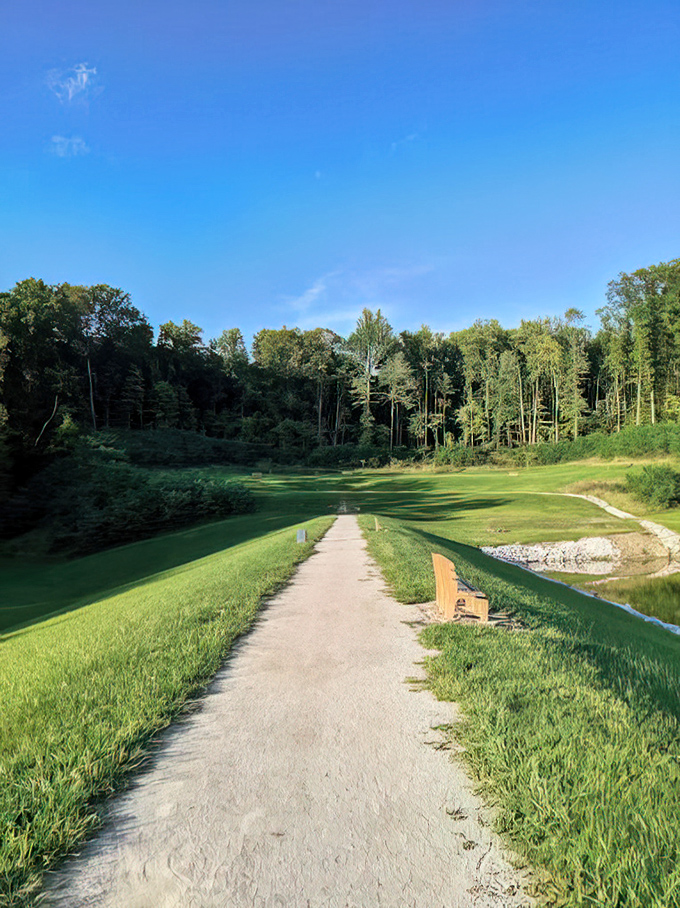 A path that beckons with the promise of solitude – the original "me time" before that became a marketing phrase.