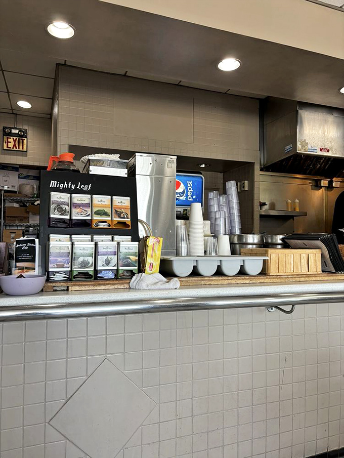 Where the magic happens. That counter has witnessed countless coffee refills and "just one more bite" moments.