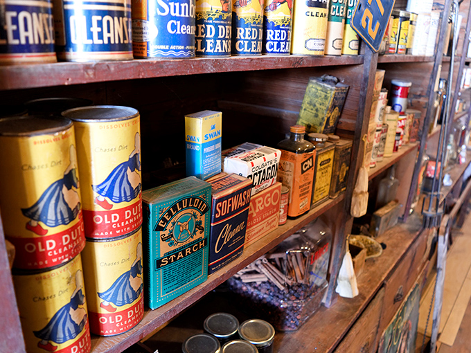 The vintage packaging on these household products reminds us when cleaning supplies were almost too beautiful to use. Marie Kondo would definitely say these spark joy.