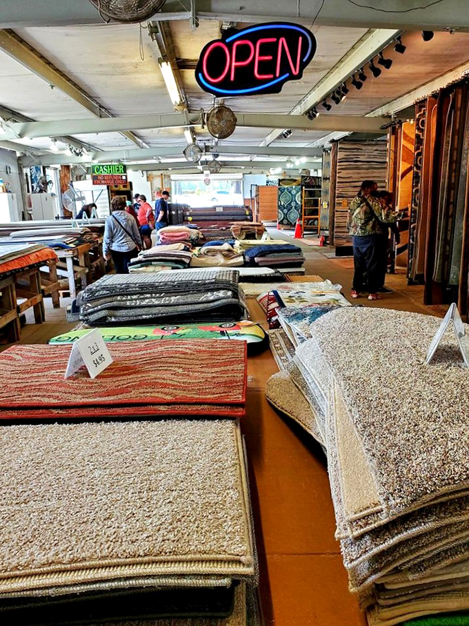 Market of Marion's cheerful exterior welcomes shoppers with a splash of Florida color and character.