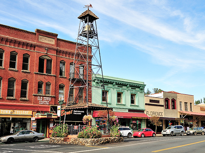 Placerville's historic downtown still sports its Gold Rush architecture, but the real treasure is living here on your Social Security.