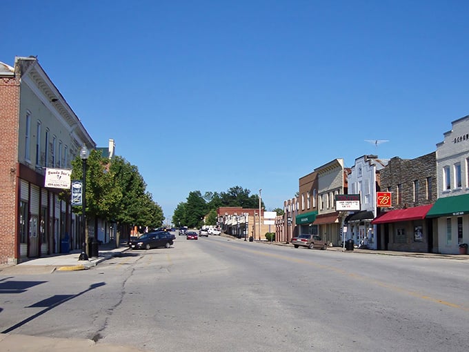 Warrenton's historic buildings stand as sentinels of small-town affordability, just a short drive from St. Louis's big-city amenities.
