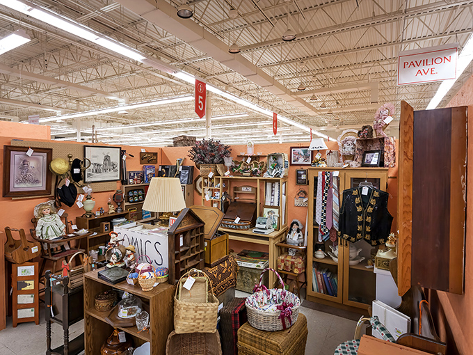 This booth is what happens when maximalism meets nostalgia. Every inch tells a story&mdash;some quirky, some elegant, all fascinating.