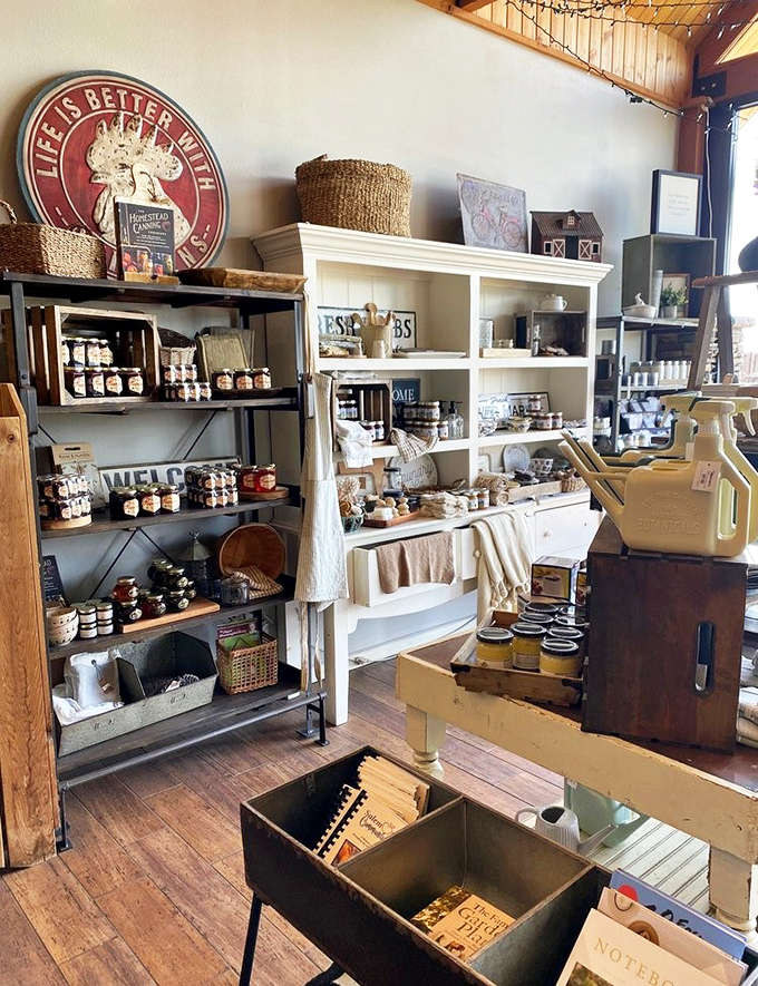 The retail section tempts with take-home treasures&mdash;jams and local goods that let you extend the berry bliss long after your visit ends.