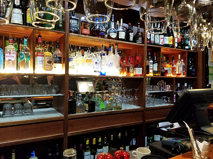 The liquor selection suggests they take their drinks as seriously as their seafood. That's the kind of commitment we can all toast to.