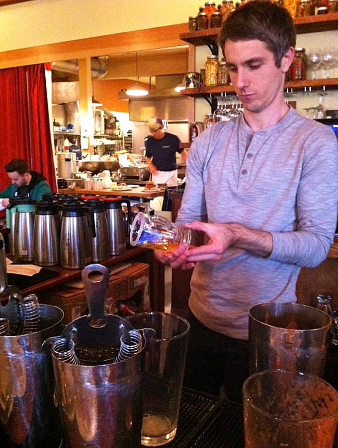 Crafting the perfect cocktail is an art form. This bartender is Portland's liquid Picasso.