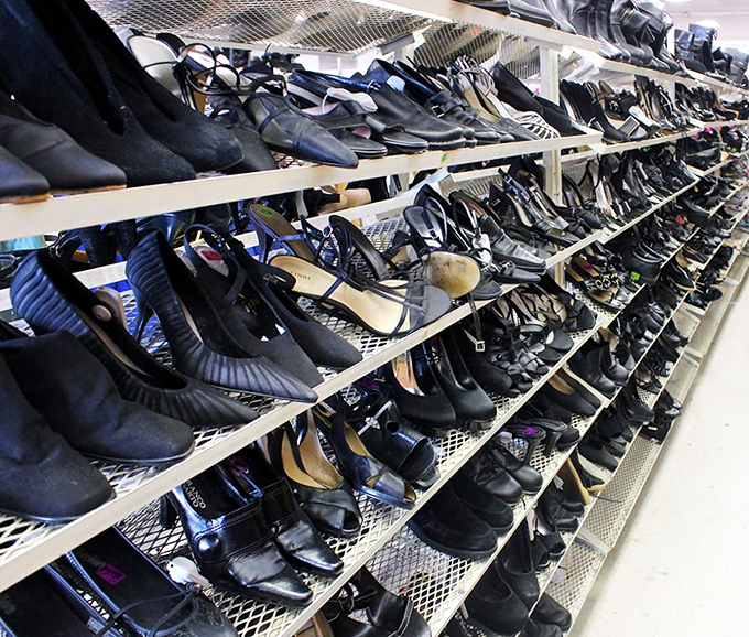 These shoes have places to go and stories to tell. Your feet could be the next chapter in their well-traveled lives.