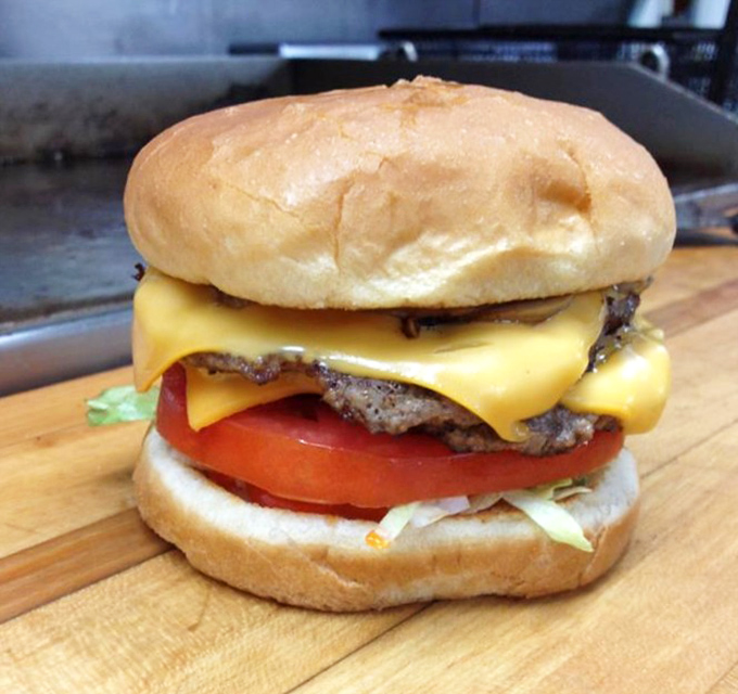 A cheeseburger so photogenic, it could have its own Instagram account with a million hungry followers.
