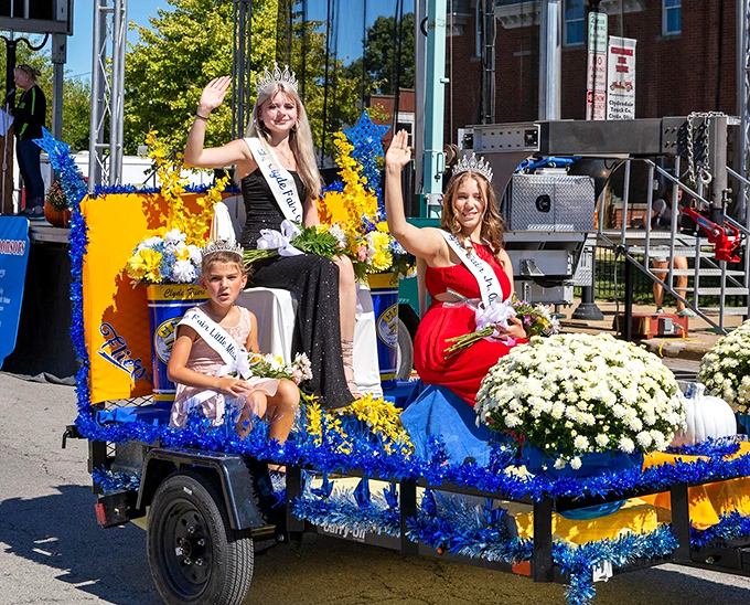 The Clyde Fair parade captures small-town celebration at its finest&mdash;where community royalty waves to neighbors rather than strangers.